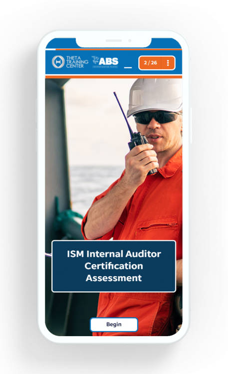 ISM: Internal Auditor Certification Assessment - Theta Training Center