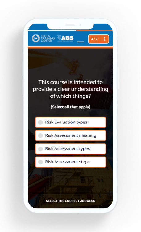 Maritime Risk Assessment – Theta Training Center
