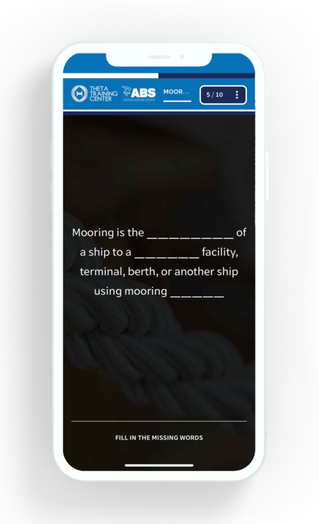 Mooring Lines Inspection (LMS, MEG4, OCIMF) – Theta Training Center