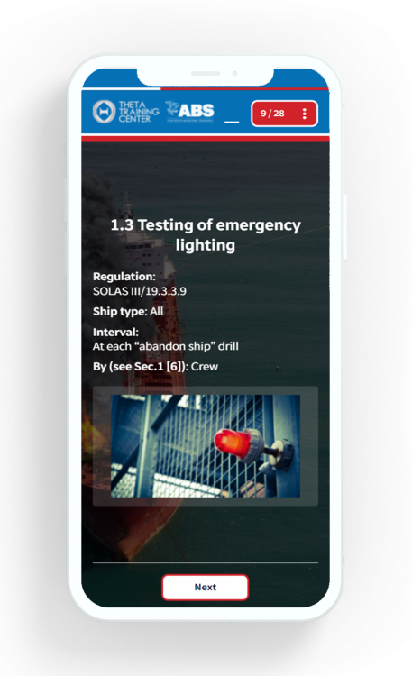 Drills and Maintenance (LSA and FFE Equipment) – Theta Training Center