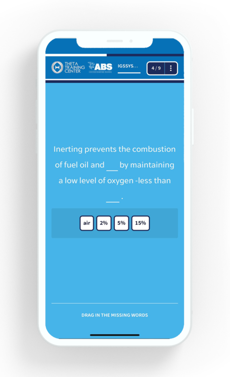 Inert Gas System – IG System - Theta Training Center