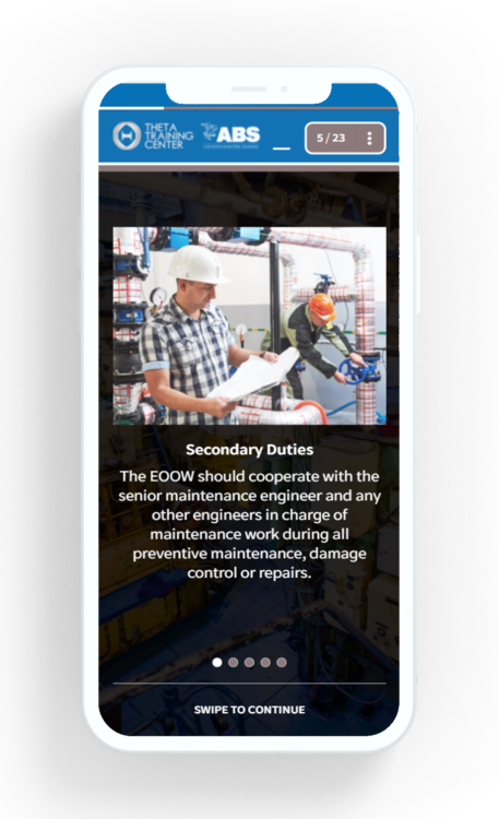 Engine Room Procedures Guidance - Theta Training Center