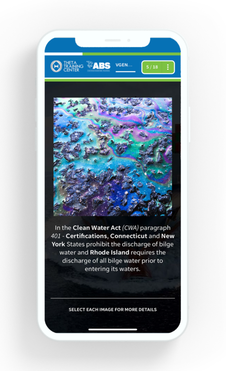 Vessel General Permit (VGP) – Theta Training Center