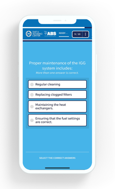 Inert Gas System – IG System - Theta Training Center