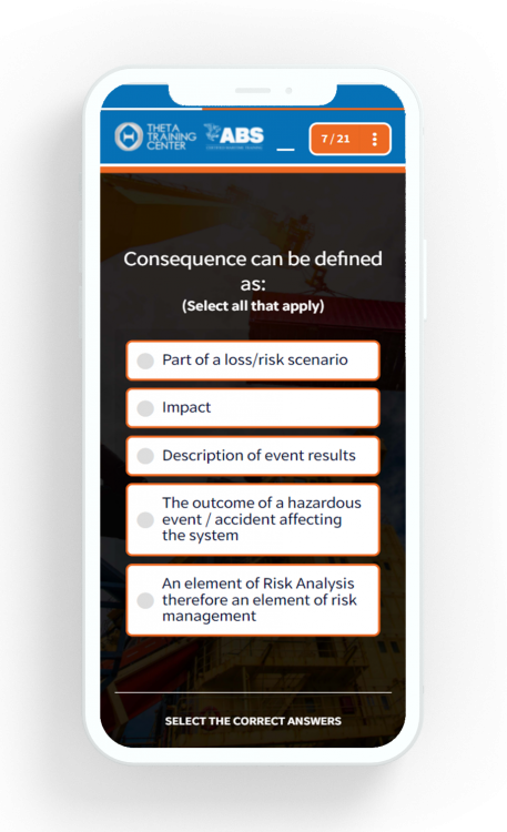 Maritime Risk Assessment – Theta Training Center